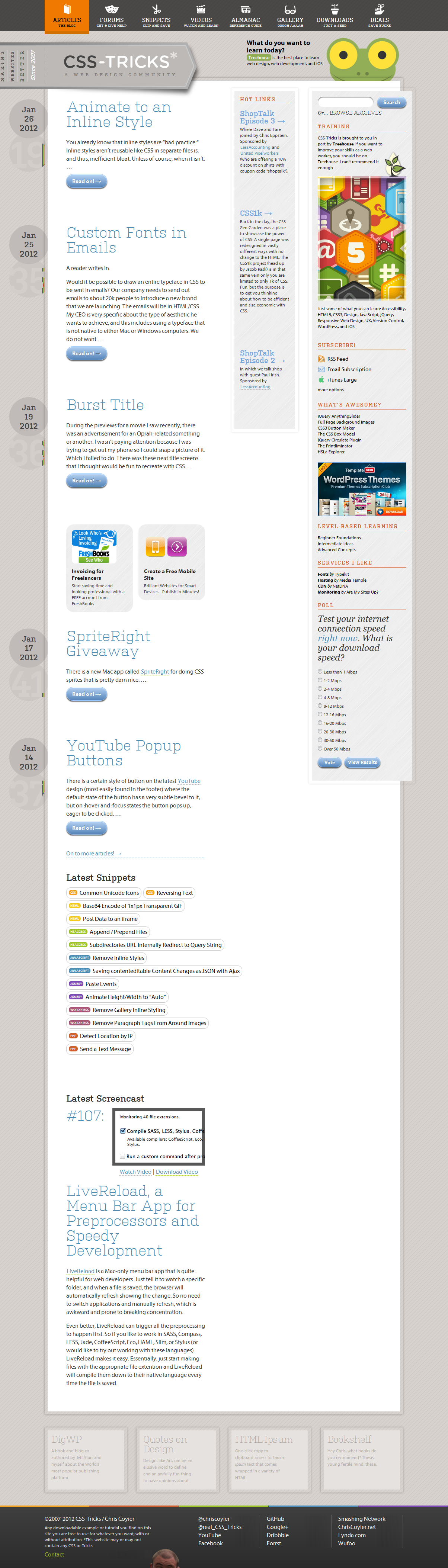 CSS Tricks | Refresh STYLE
